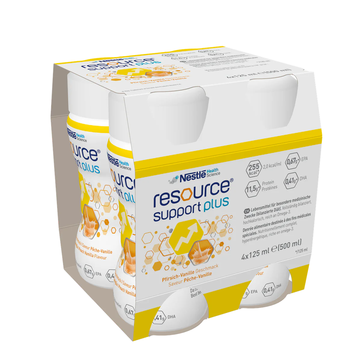 RESOURCE® Support Plus - 4 x 125ml I Omninela Medical — Omninela.co.za