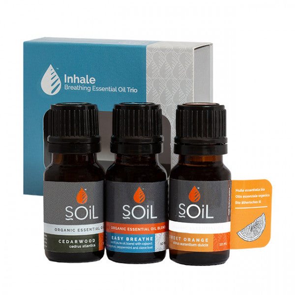 Soil Inhale Essential Oil Trio Box - 1 Pack I Omninela Medical ...