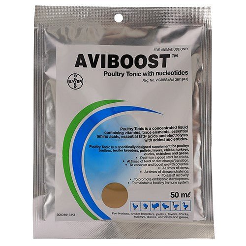 Aviboost Poultry Tonic - 50 ml I Omninela Medical — Omninela.co.za