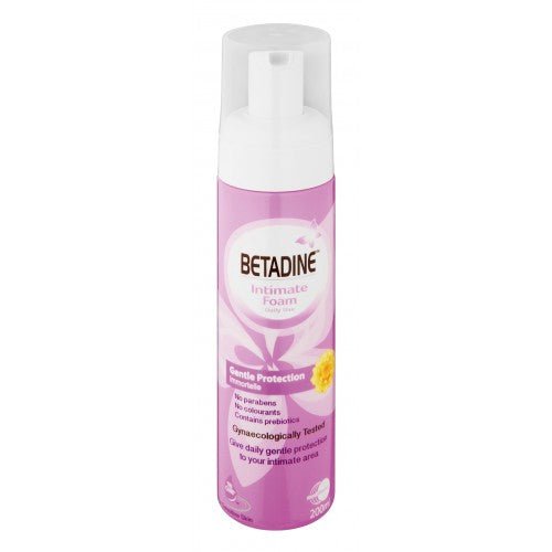 Betadine Intimate Foam Gentle Protection - 200ml | Omninela Medical ...