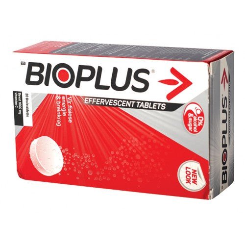 Bioplus 20 Effervescent Tablets Bi-Pack I Omninela Medical — Omninela.co.za