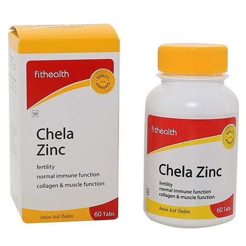 Chela Zinc Tablets Fithealth 60 I Omninela Medical — Omninela.co.za