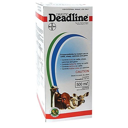 Drastic Deadline - 500ml For Cattle-Sheep-Ostriches-Wildlife I Omninela ...