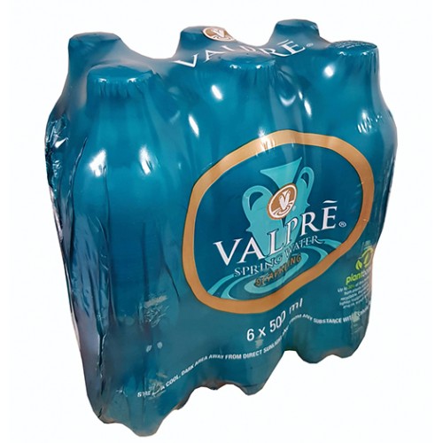 Valpre Sparkling Water 6 Pack x 500 ml I Omninela Medical — Omninela.co.za