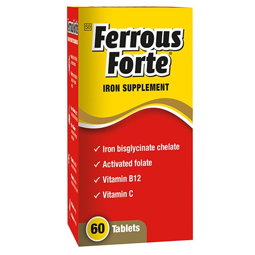 Ferrous Forte 60 Tablets I Omninela Medical — Omninela.co.za