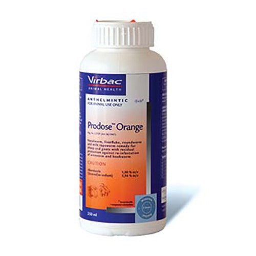 Prodose Orange - Worms - 250 ml I Omninela Medical — Omninela.co.za