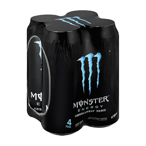 Monster Absolute Zero Can 4 x 500 ml I Omninela Medical — Omninela.co.za