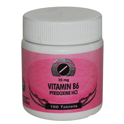 Portfolio - Pyridoxine 25 mg Tablets 100 I Omninela Medical — Omninela ...