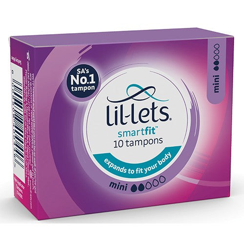Lil-Lets Mini 10 Tampons | Omninela Medical — Omninela.co.za