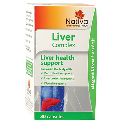 Liver Complex 30 Capsules Nativa - I Omninela Medical — Omninela.co.za