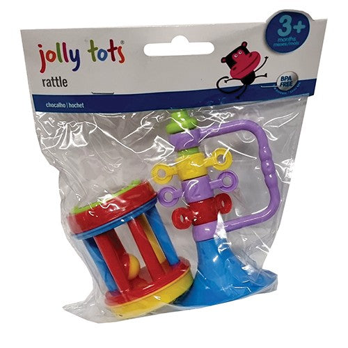 Jolly Tots Rattle Twin Pack 3 Months+ - 2 Pack I Omninela Medical ...