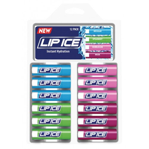 Lip Ice Lip Balm Assorted Wax Tray 12 | Omninela Medical — Omninela.co.za