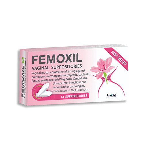 Femoxil Vaginal Suppositories 12X2G | Omninela Medical — Omninela.co.za