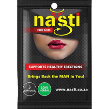 Nasti Capsules For Him 1 Pk Of 3 Caps | Omninela Medical — Omninela.co.za