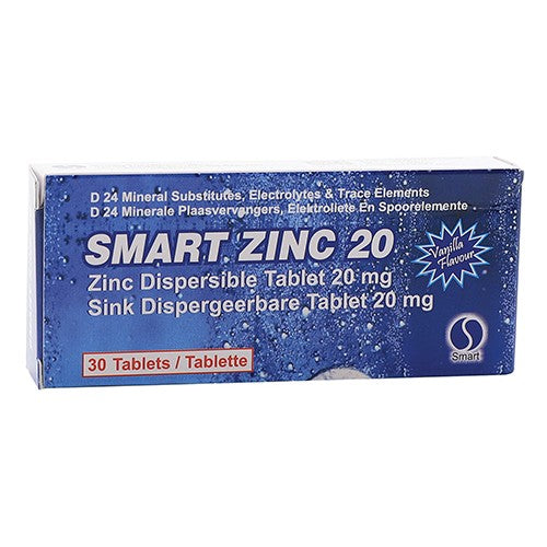 Smart Zinc Effervescent 20 mg Tablets 30 I Omninela Medical — Omninela ...