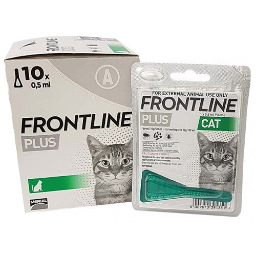 Frontline Plus Cat Tick & Flea Treatment - 10 Pack I Omninela Medical ...