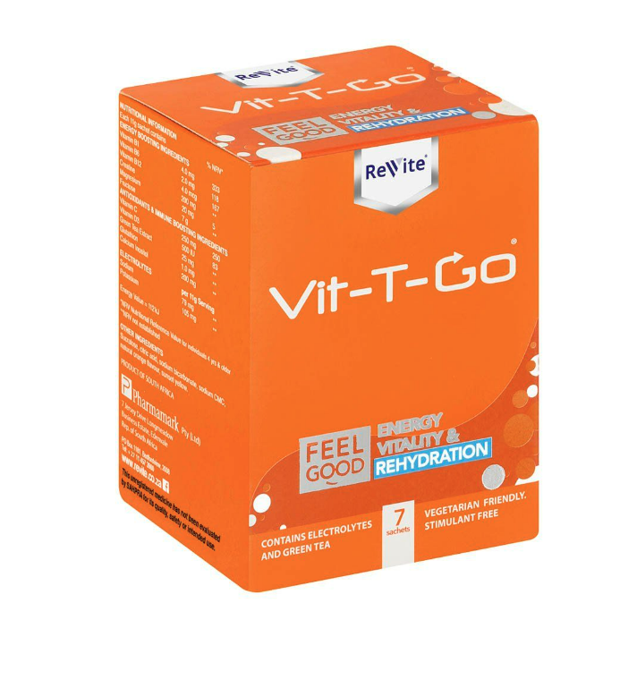 Revite Vit-T-Go 7 Sachet I Omninela Medical — Omninela.co.za