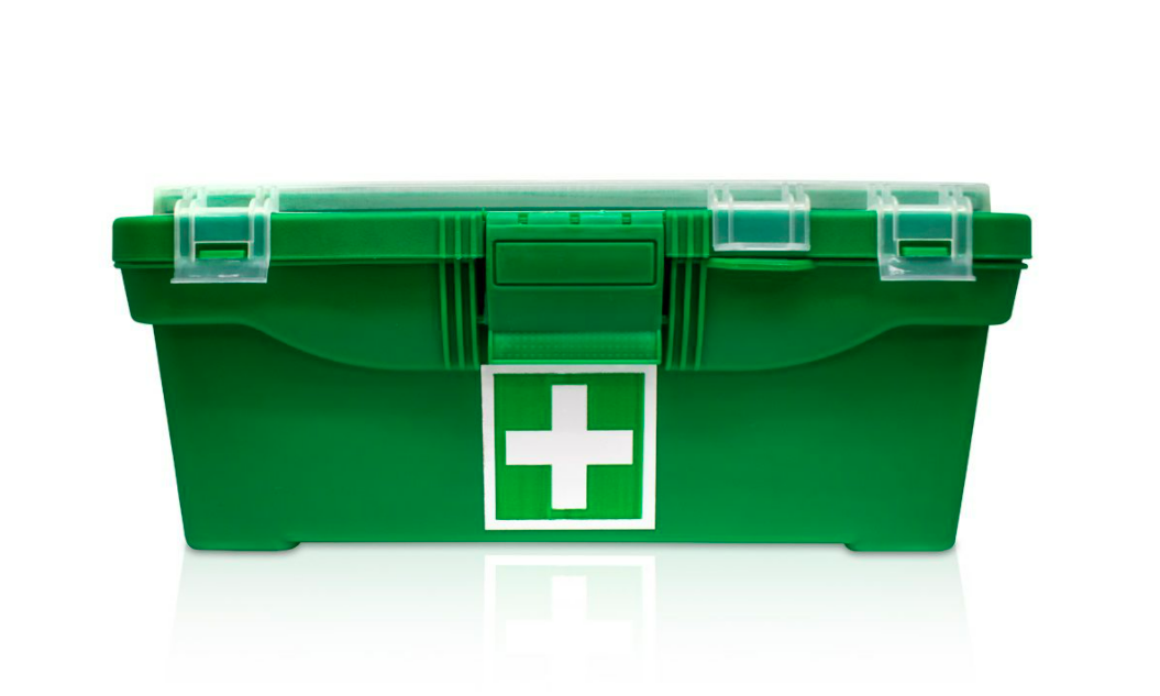 First Aid Kit Factory Regulation 7 Green Maji Plastic Box I Omninela ...